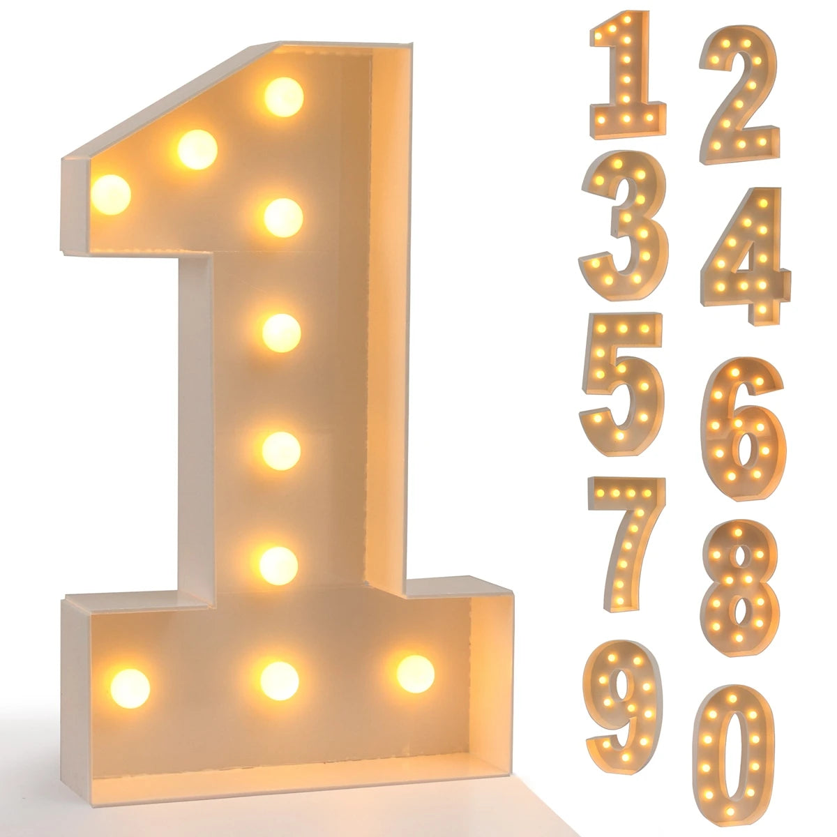 Giant Number Box – Cozy Nursery