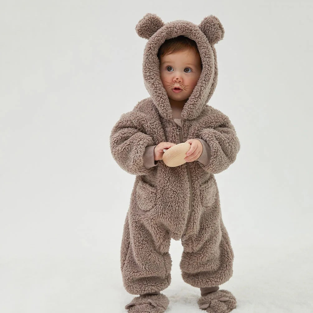 Baby Teddy Bear Onesie – Cozy Nursery