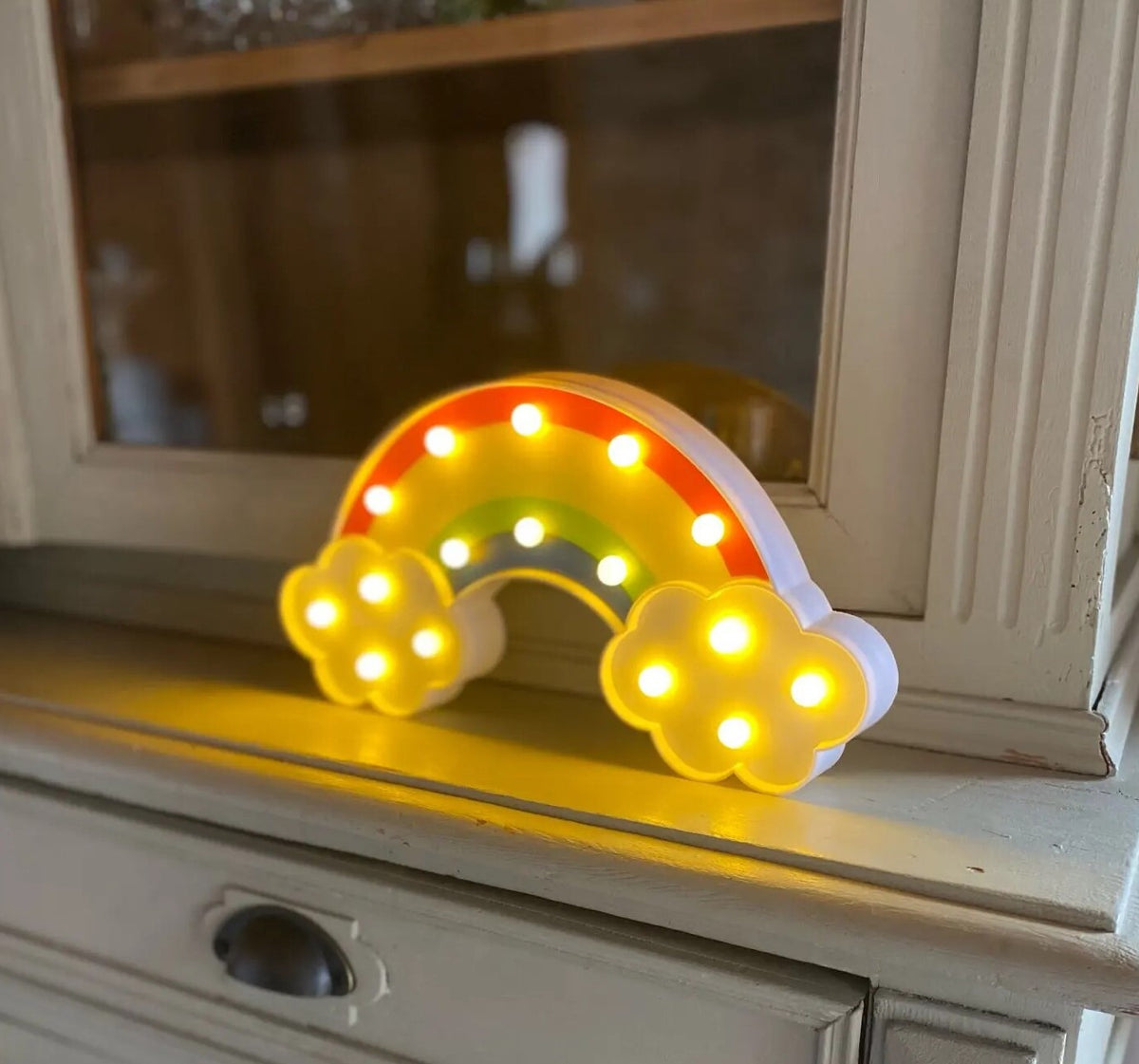 Rainbow Night Light Lamp – Cozy Nursery