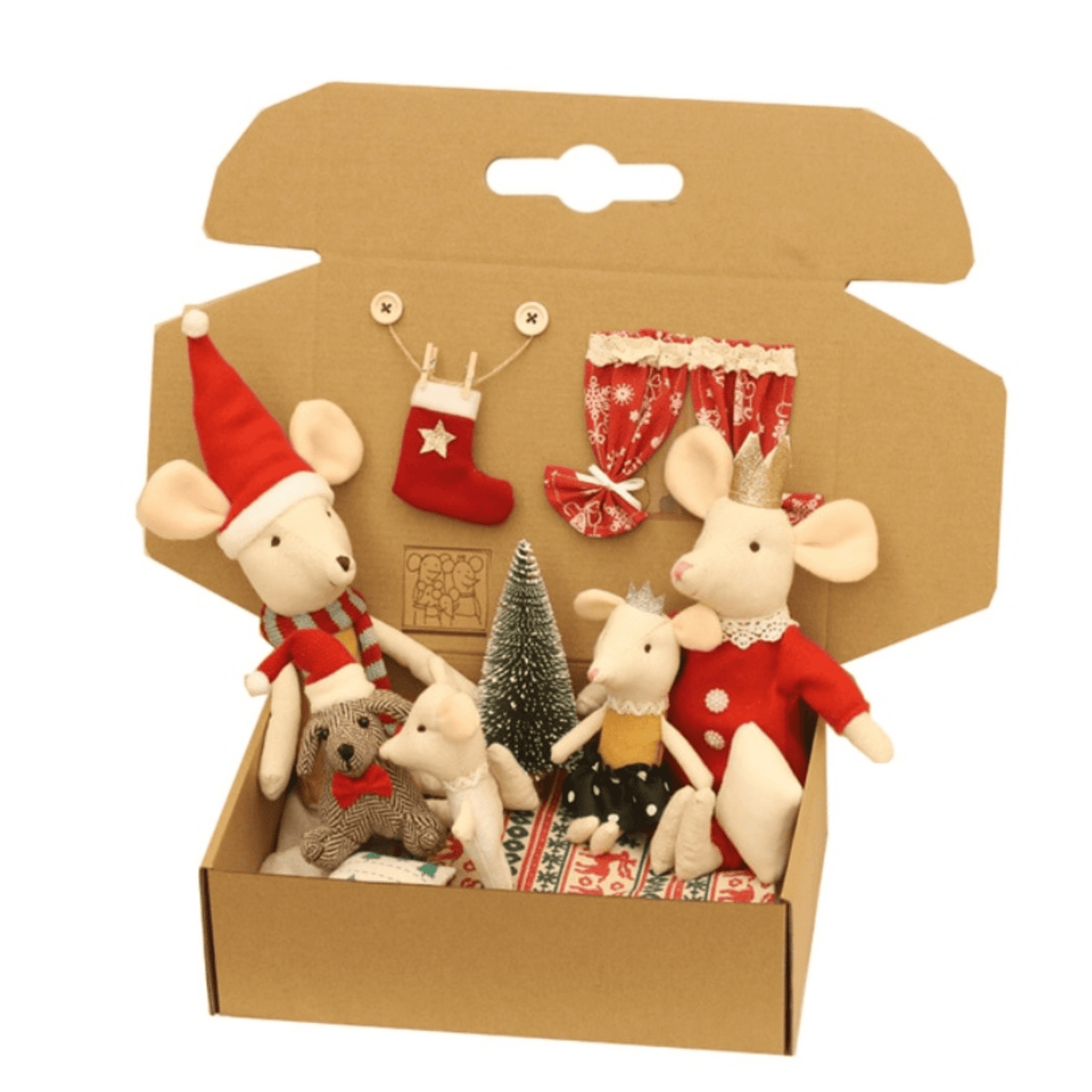 Mouse dollhouse – Cozy Nursery