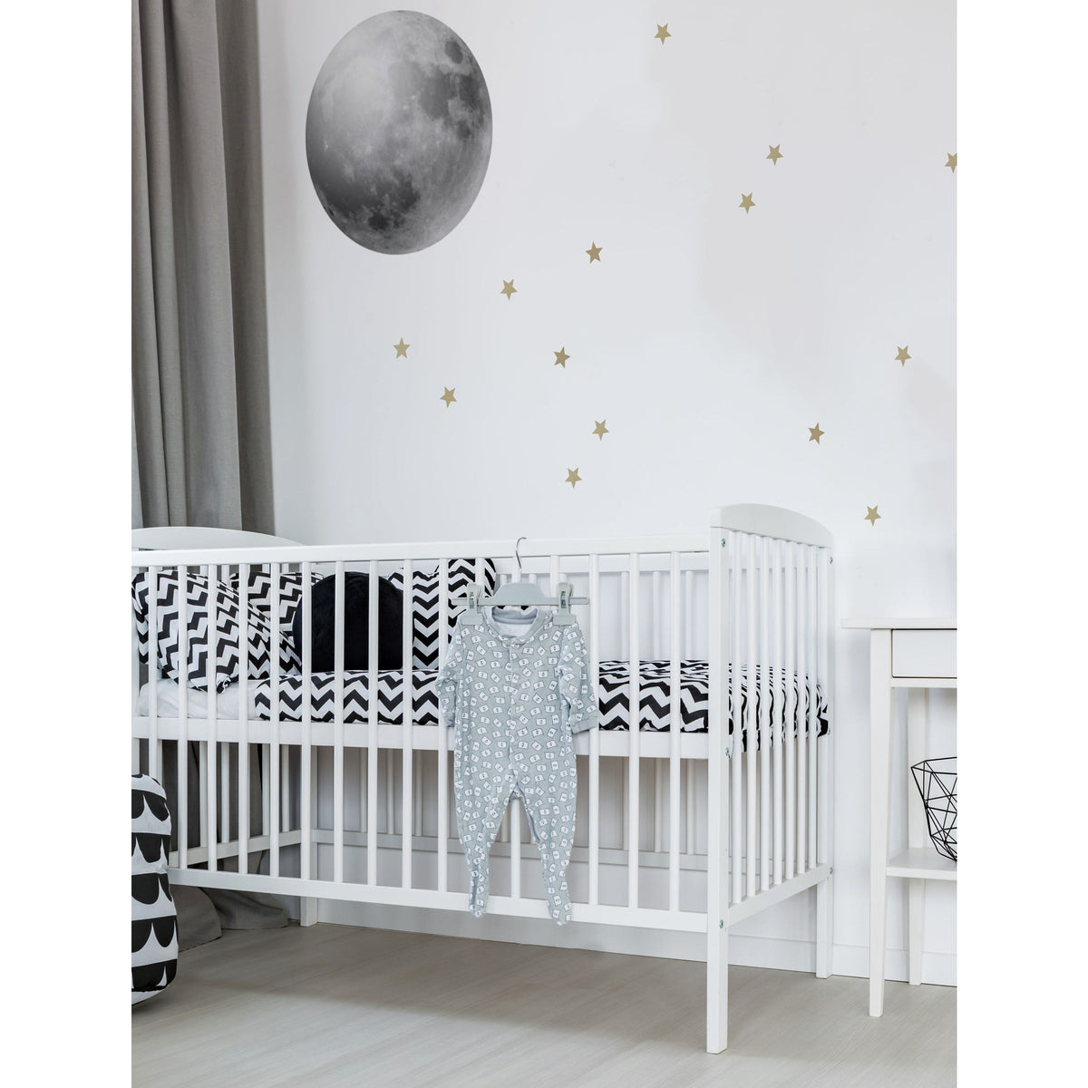 Moon Wall Sticker – Cozy Nursery