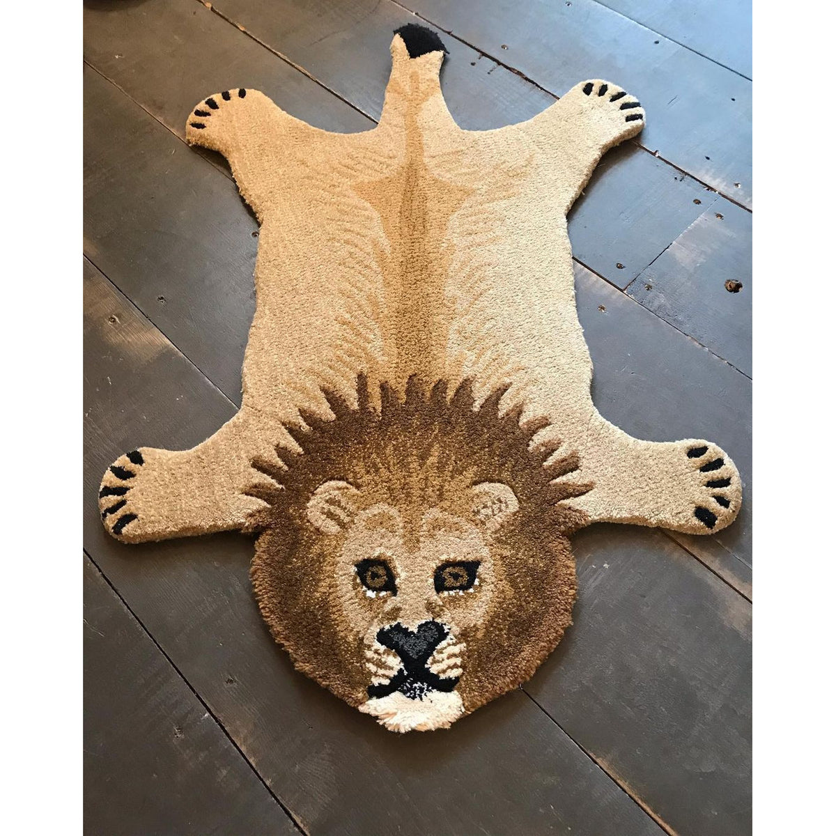 Safari Animal Skin Rug – Cozy Nursery