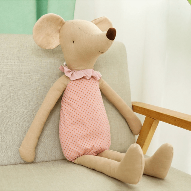 Kawaii Mouse Plush Toys – Cozy Nursery