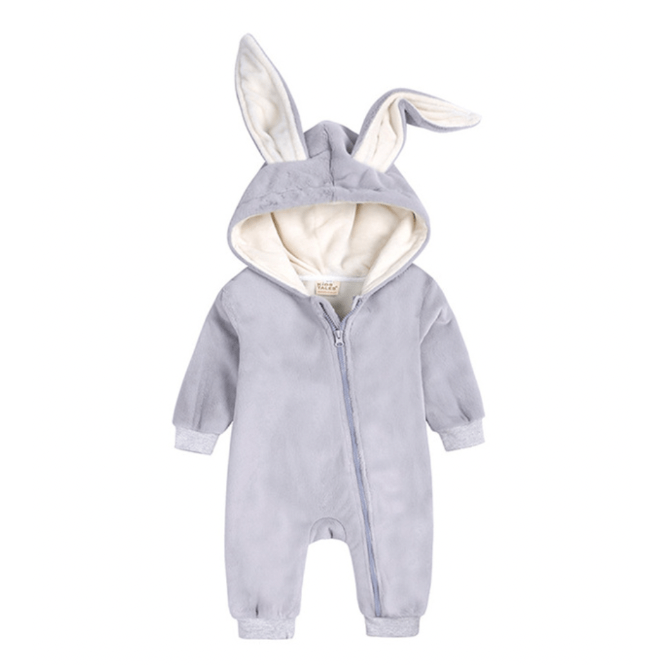 VELVET BUNNY BABY ROMPERS – Cozy Nursery