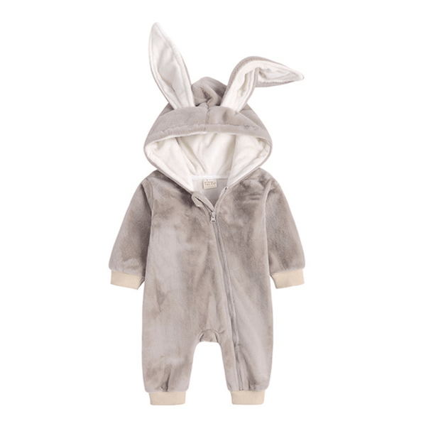 VELVET BUNNY BABY ROMPERS – Cozy Nursery