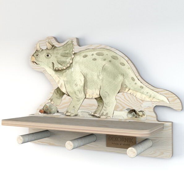 Dinosaur Shelf – Cozy Nursery