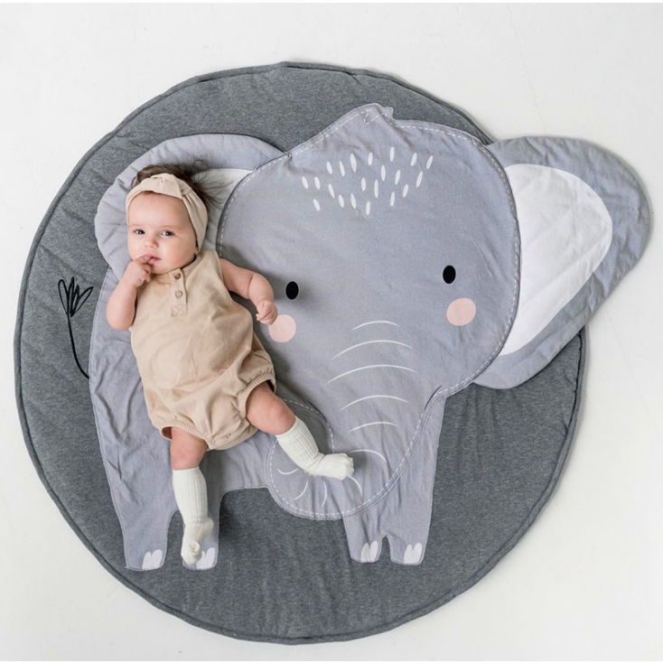 Zoo Animals Play Mat – Cozy Nursery