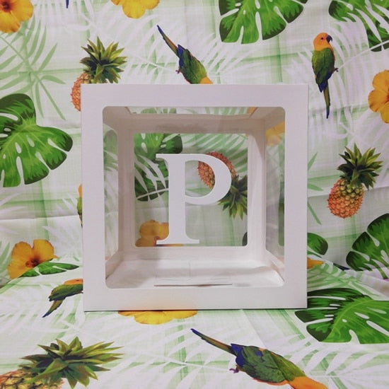 Box Name Baby Party Decor – Cozy Nursery