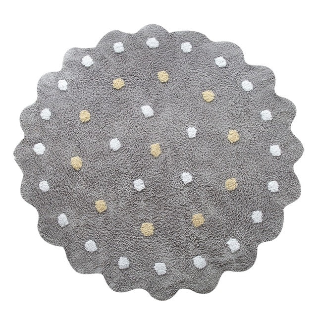 Dots Round Play Mat – Cozy Nursery
