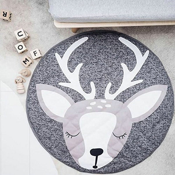Round Floor Play Mat 90CM – Cozy Nursery